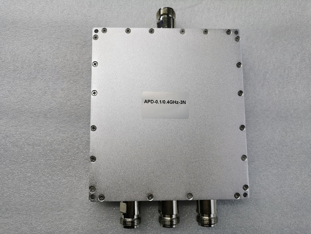 100-400MHz 3 Way Microstrip Power Divider